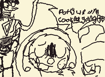 leppy and potly are gonna figh... - imatennafanの作品 | Wigglypaint
